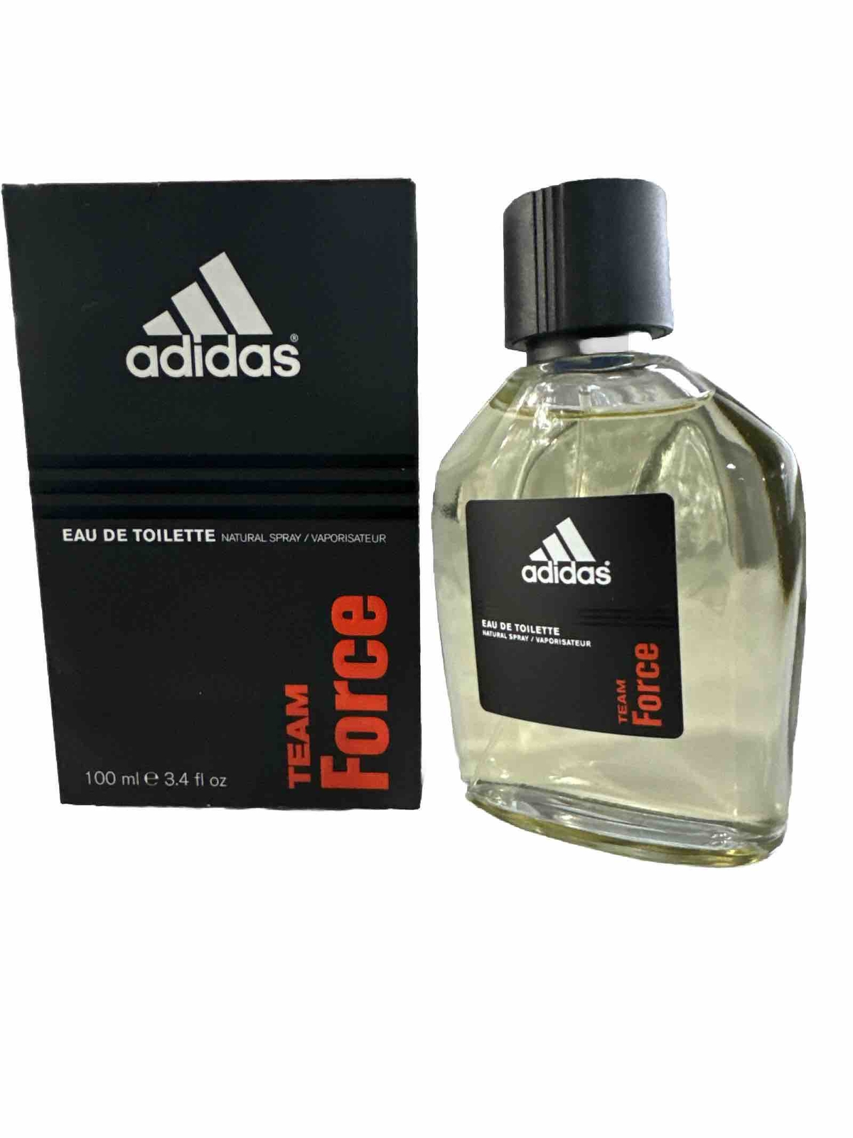 adidas Team Force 3.4 fl oz Men's Eau de Toilette Spray 3412242510075 | eBay