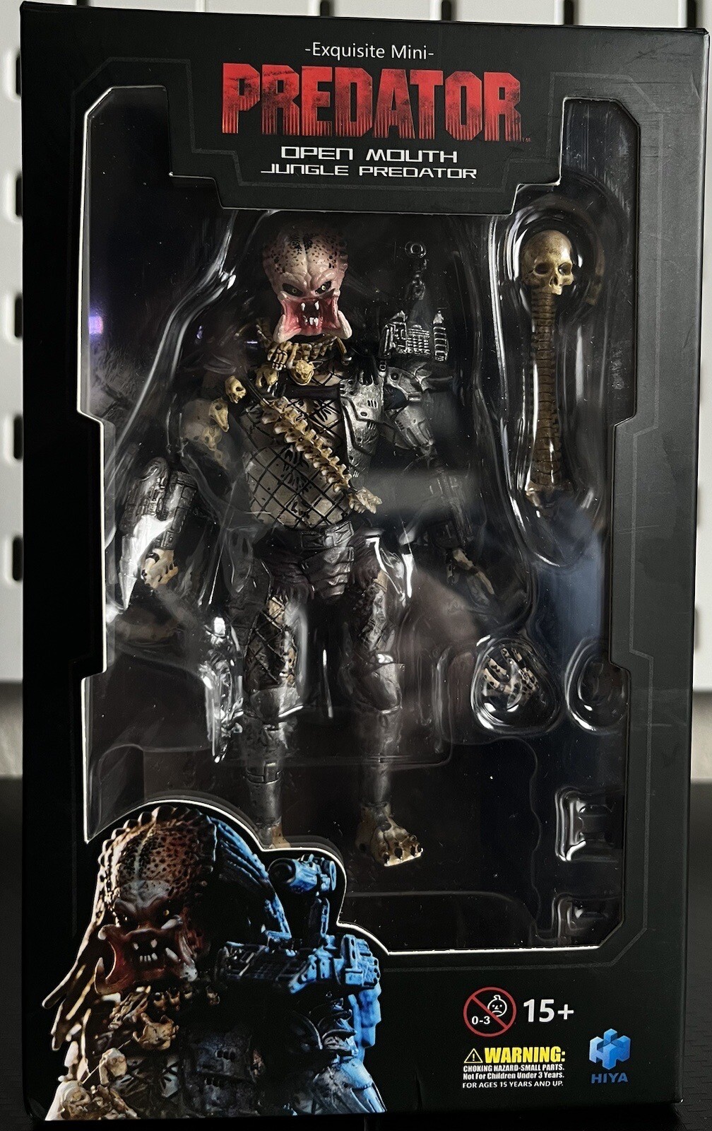 MINT Condition Hiya Toys Exquisite Mini Open Mouth Jungle Predator 1:18 ...