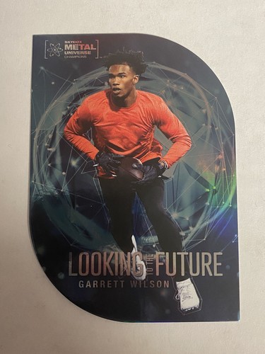 2022 Skybox Metal Universe Champions Garrett Wilson Looking to Future ...