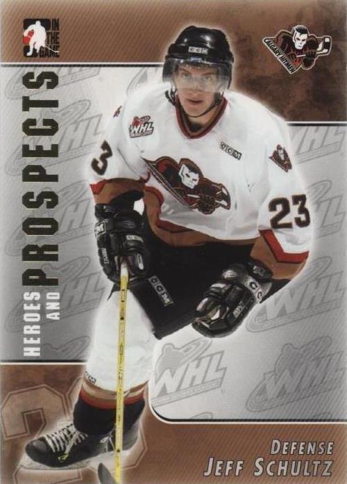2004-05 In the Game Heroes and Prospects - Jeff Schultz #81 (RC) for ...