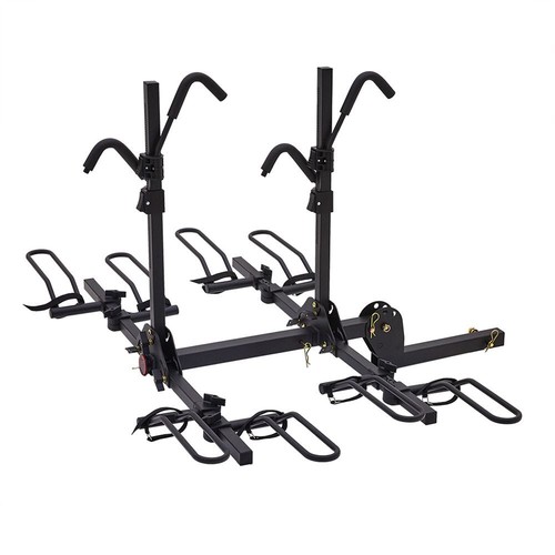 Elevate Outdoor Hitch Platform Bike Rack for RVs – 4 Bike | eBay