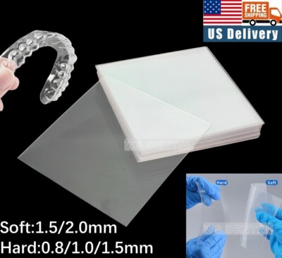 Dental Orthodontic Plastic Retainer Splint Vacuum Thermoforming Sheets ...