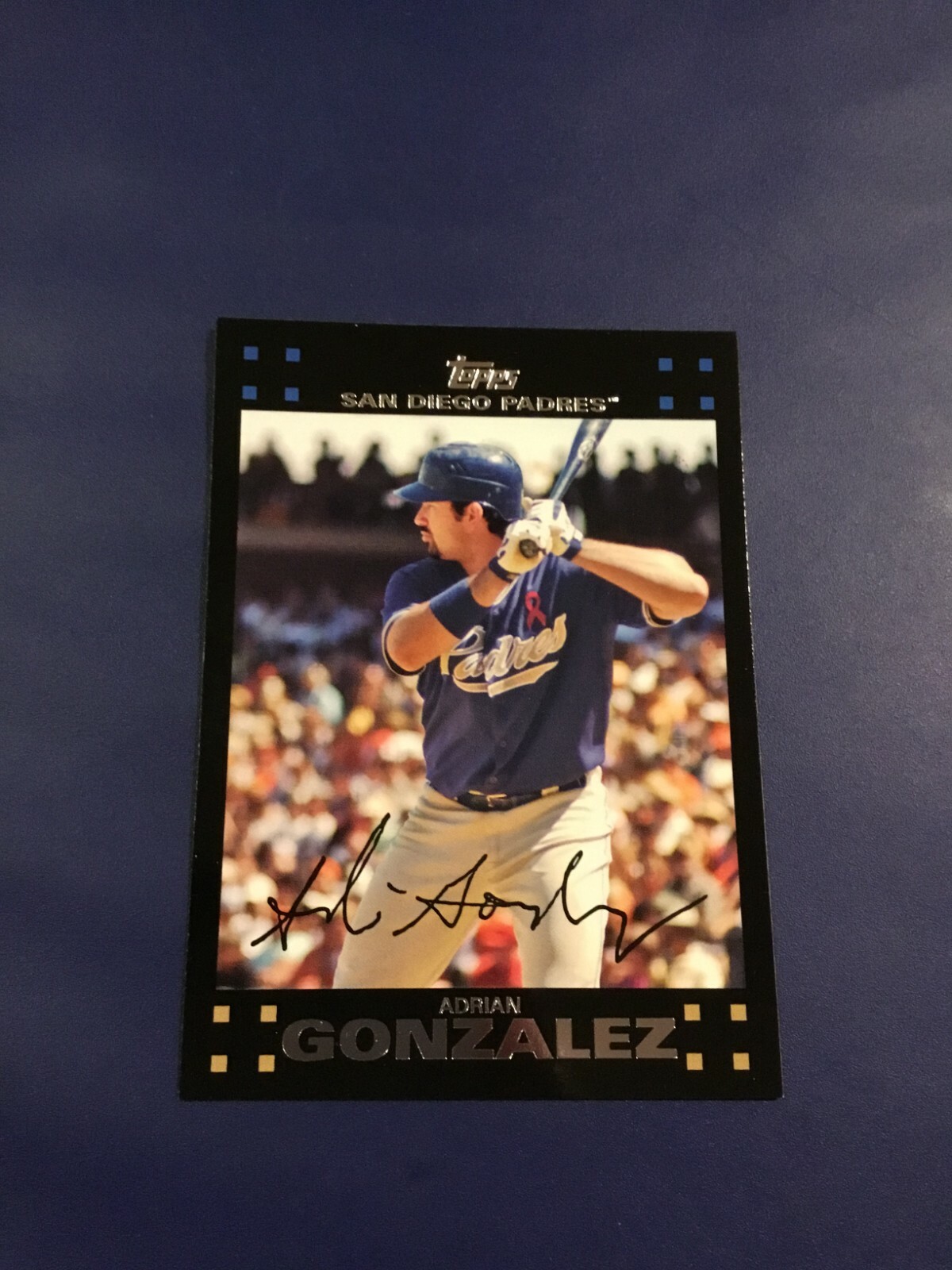 2007 Topps # 138 ADRIAN GONZALEZ San Diego Padres Set Break | eBay