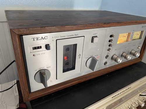TEAC A-420 Vintage Stereo Cassette Deck For Repair | eBay