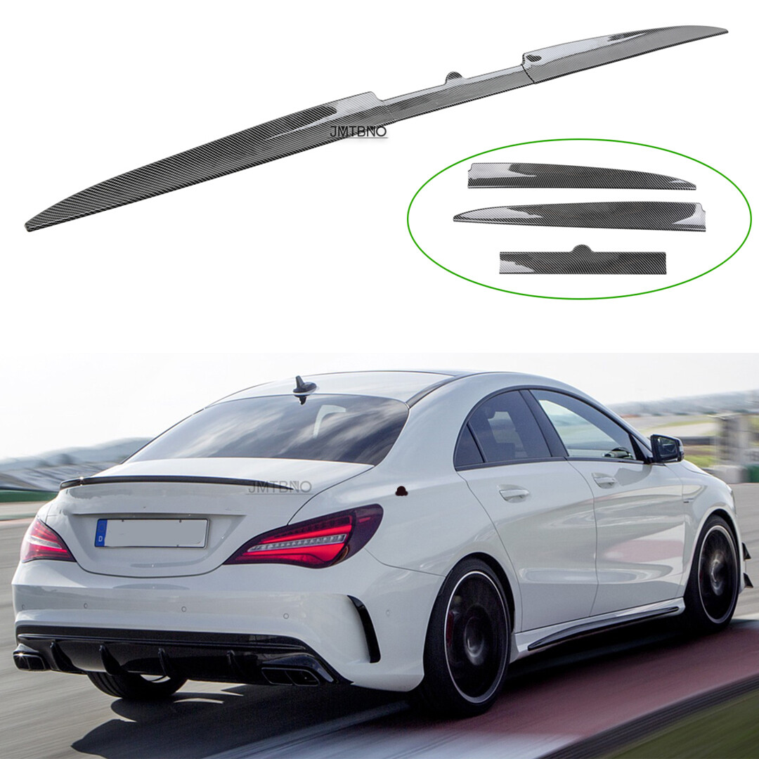 For Mercedes-Benz CLA250 CLA45 C63 Rear Trunk Spoiler Roof Lip Wing ...