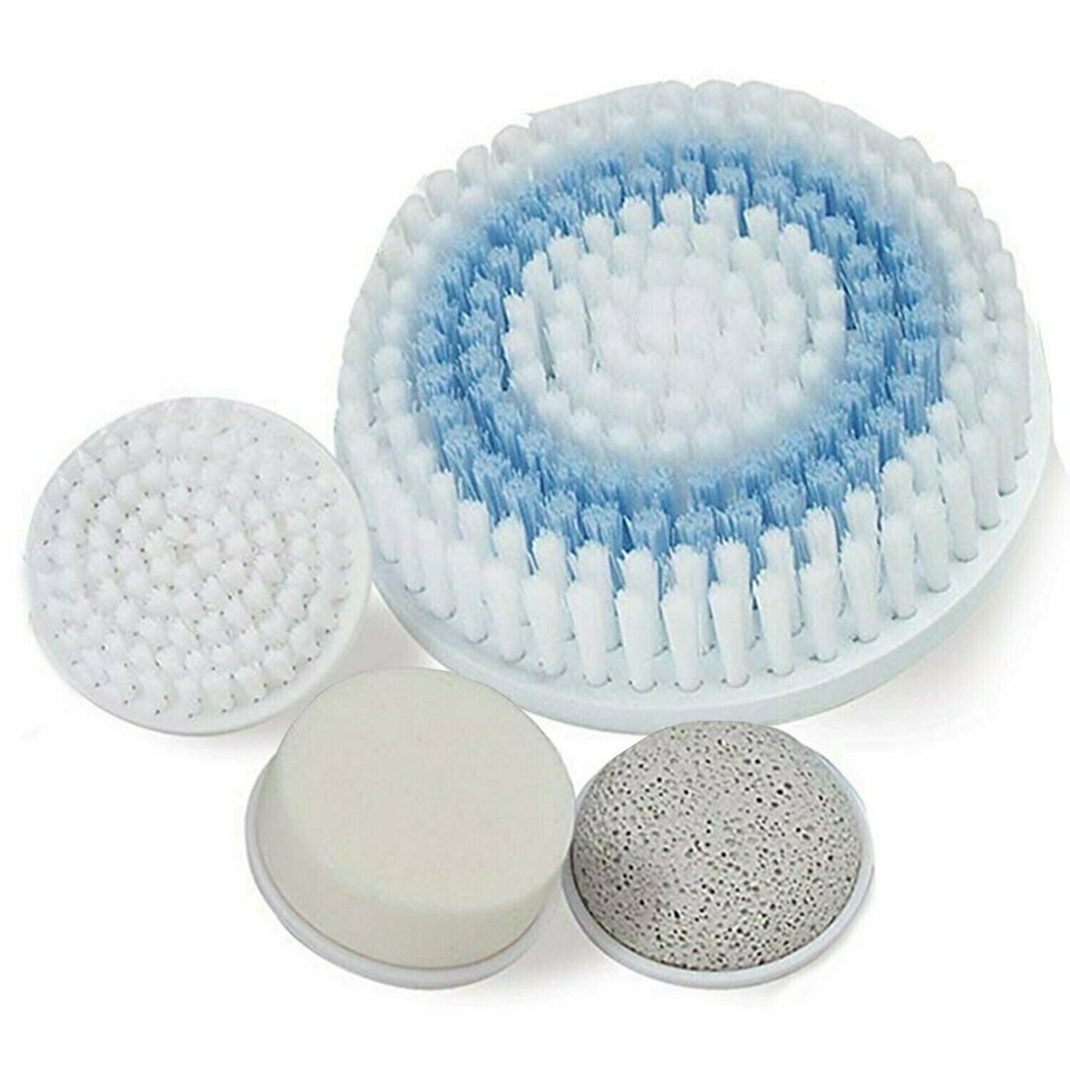 Spa Sonic Skin Care System Face & Body Polisher Professional Kit, White ...