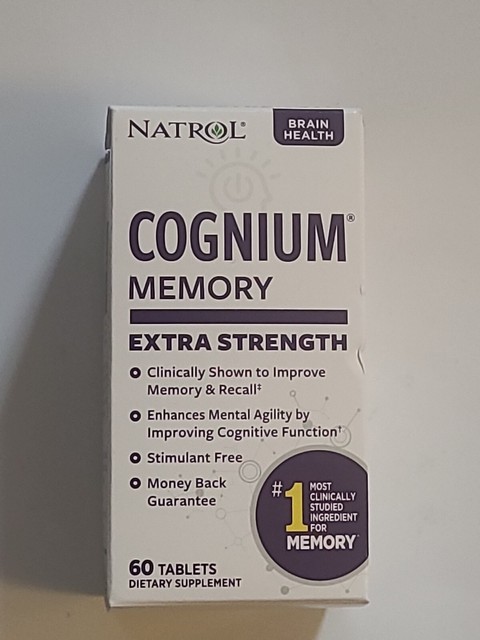 Natrol Cognium Extra Strength 200mg Tablets - 60 Count for sale online ...
