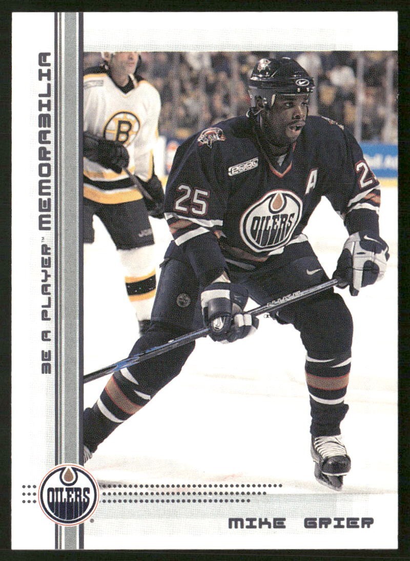 Mike Grier 2000 In The Game Be a Player Memorabilia #79 Chicago Sun ...