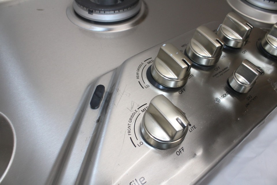 GE Profile PGP9036SLSS 36" Built-In Gas Cooktop in Stainless Steel | eBay