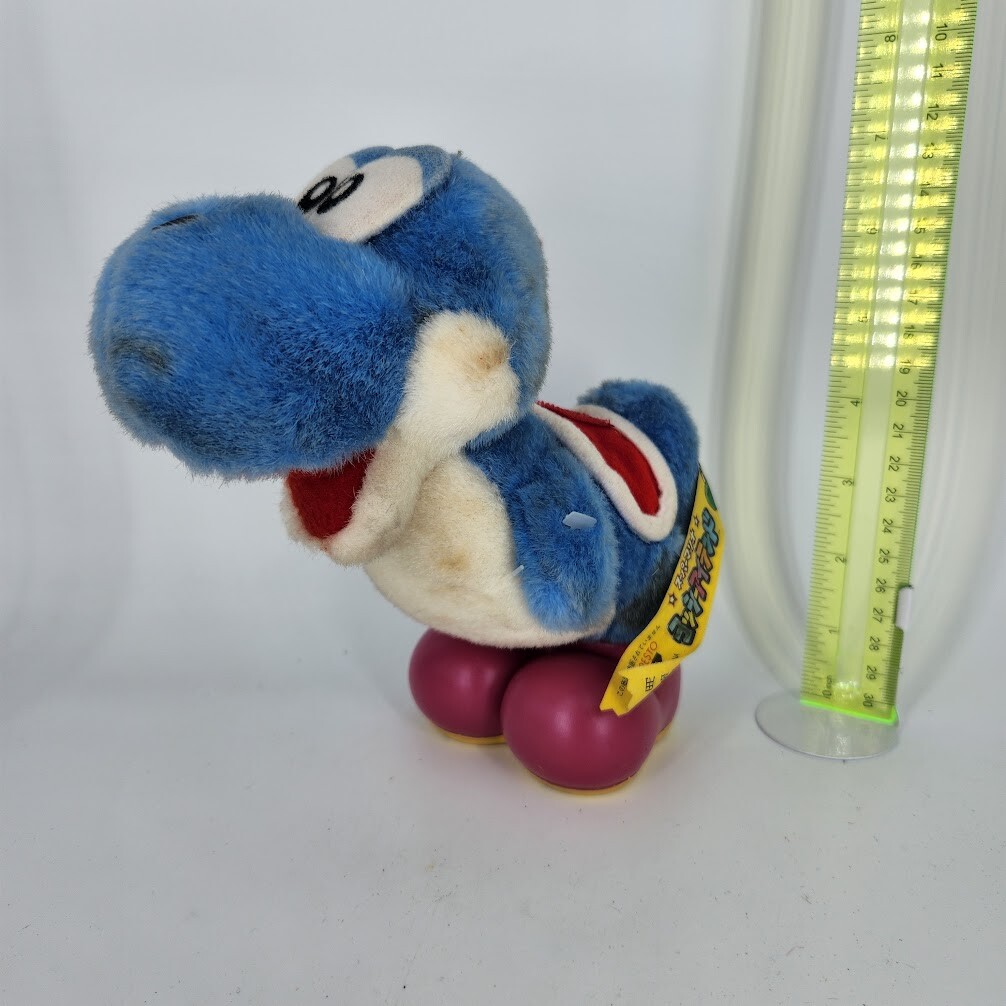 Super Mario Yoshi's Island Plush 1995 BANPRESTO NINTENDO Blue Yoshi ...