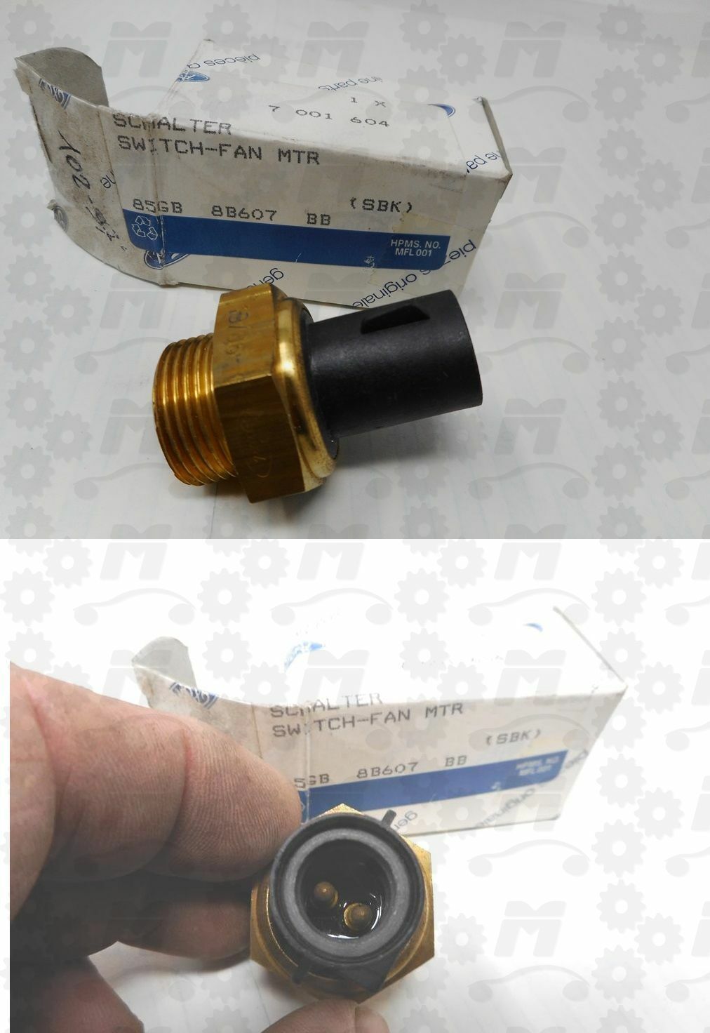 BLACK electric fan switch for Ford OHV-HCS engine | eBay