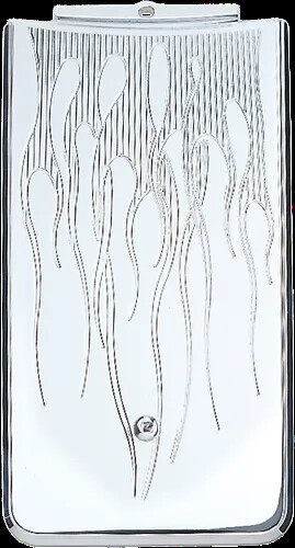 Aluminum Lower Dash Cover Flame Chrome Harley Heritage Springer 97-99 ...