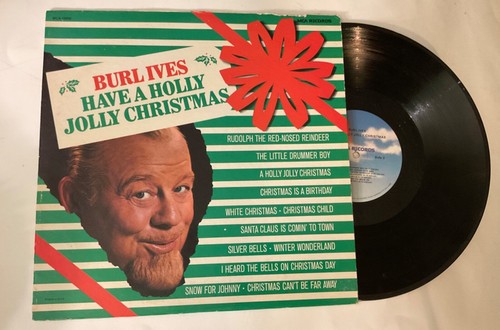 Burl Ives Have A Holly Jolly Christmas. Vinyl LP MCA-15002. White ...