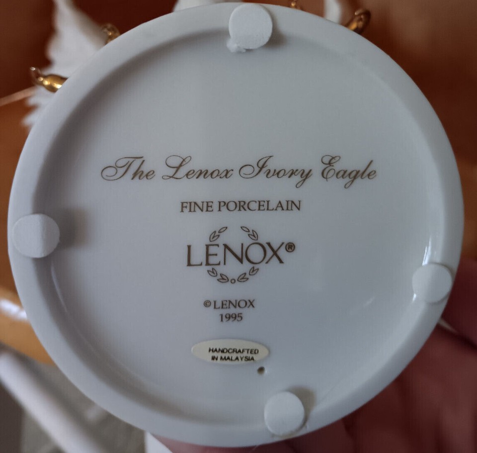 Lenox THE IVORY EAGLE Fine Porcelain Figurine. 1995. NO BOX | eBay