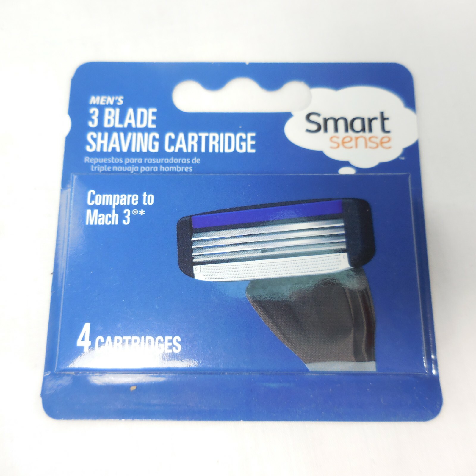 Smart Sense Men's 3 Blade Shaving Cartridge 4 Cartridges for sale ...
