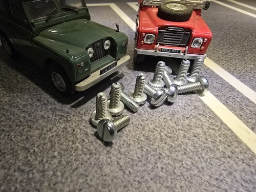 Clutch Brake Pedal Box Top Turret Screws x12 78227 Land Rover Series 2 ...