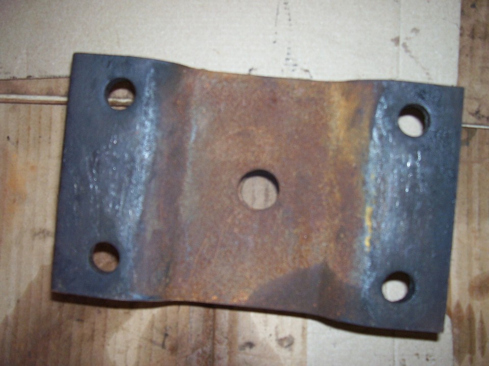 VINTAGE 1958 FORD 861 GAS TRACTOR -DRAWBAR ANCHOR BRKT- RUSTY | eBay