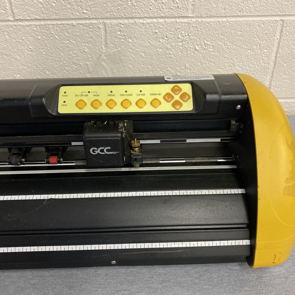 GCC Expert II 24" Vinyl Cutter Plotter Machine | eBay