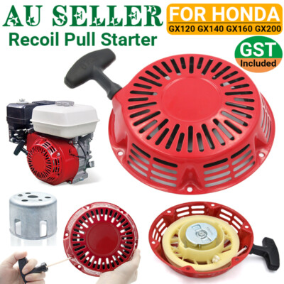 Recoil Pull Starter Start For Honda 168 GX120 GX140 GX160 GX200 Motor ...