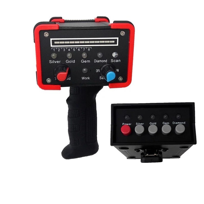 GR200 Underground Metal Detector Gold Silver Detector Gem Diamond Gold ...