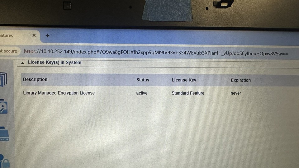 Dell EMC ML3 IBM Tape Library w/ LTO-8 HH FC Drive + Rail Kit 2x PSU ...