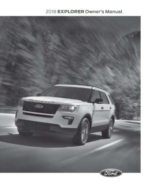 2018 Ford Explorer Owners Manual User Guide | eBay