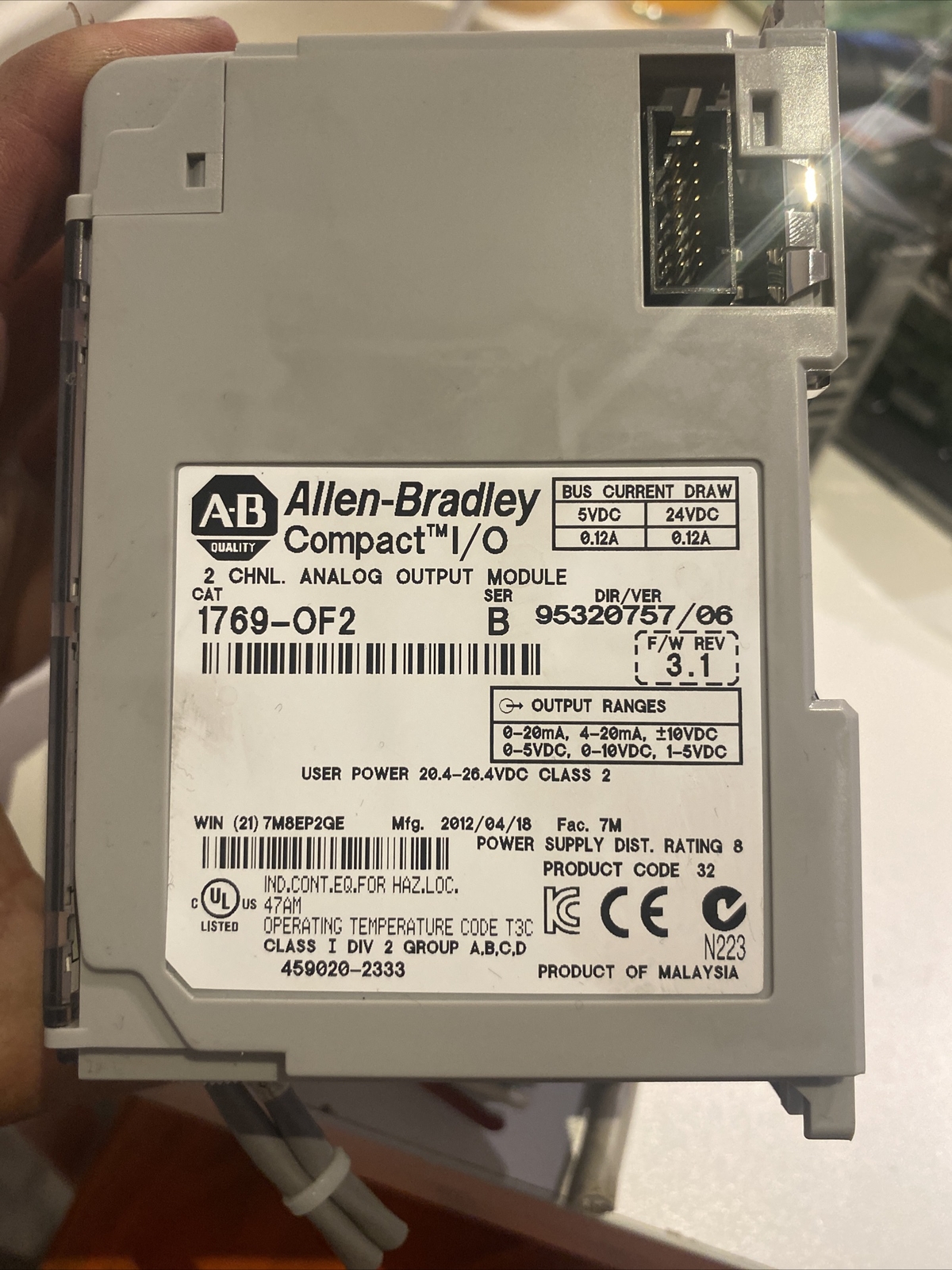 Allen Bradley 1769-OF2 | eBay