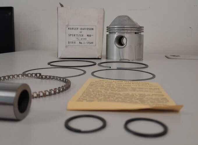 Pair of .100 Oversize Pistons for 900 CC Harley-Davidson Sportster | eBay
