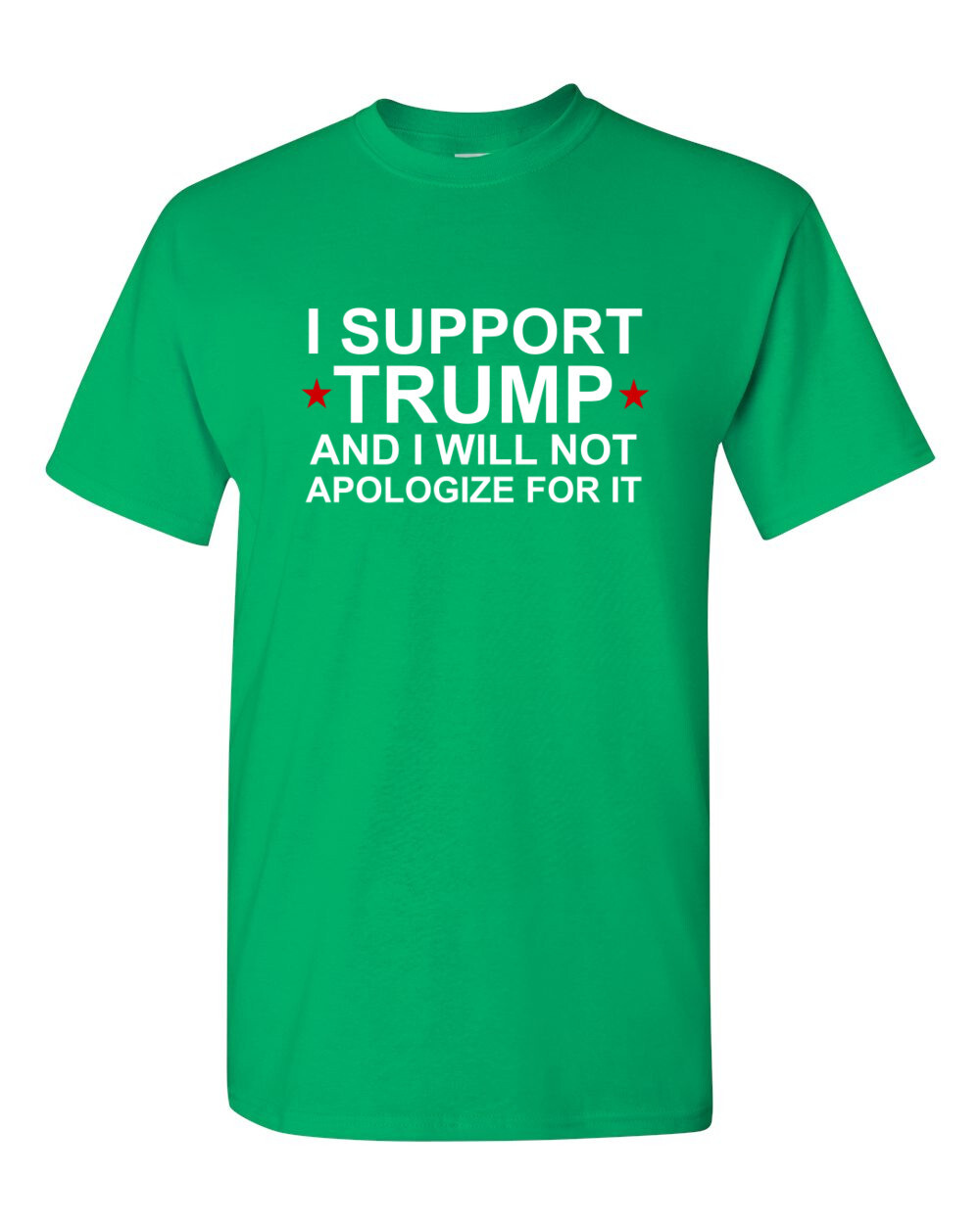 I Support Trump Shirt Conservative Mens Tee Patriotic USA Pride Funny ...