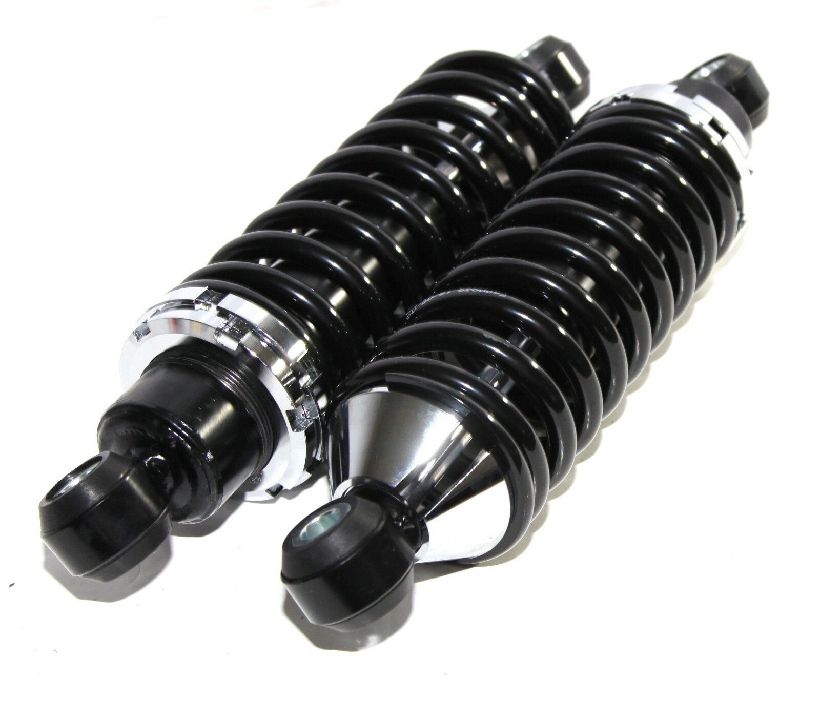 Street Rod Rear Coil Over Shock 1 Pair w/250 Pound Black Coated Springs ...