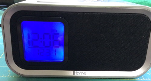 ihome alarm clock for iphone 30 pin version model number is iH22S. | eBay