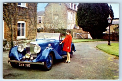 1938 Bentley Vanden Plas Cheddar Motor Museum UK 4x6 Postcard | eBay