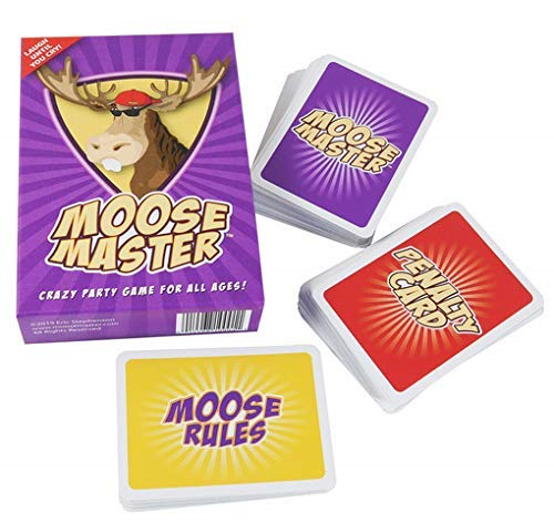 Moose Master Party Card Game Have Fun Making Your Friends Laugh 3 to 10 ...