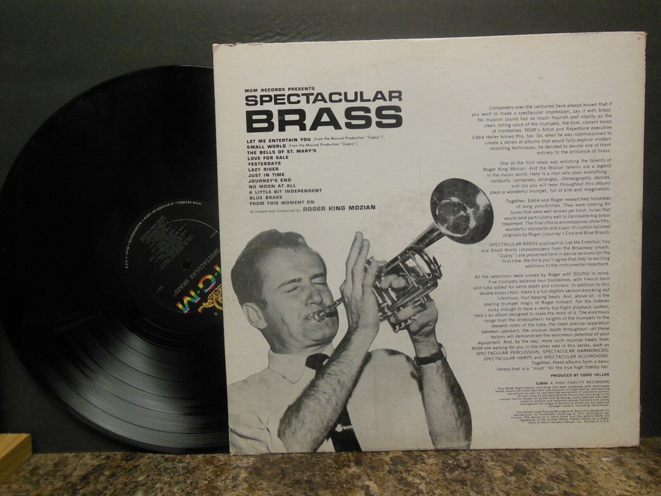 Roger King Mozian – Spectacular Brass, E3844, 12" LP VG+ (W) | eBay