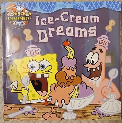 The SpongeBob SquarePants Movie "ICE-CREAM DREAMS" (2004, Scholastic ...