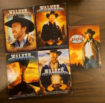 Walker Texas Ranger Dvd Sets, Season 1,2,3,4 & The Final Season | eBay