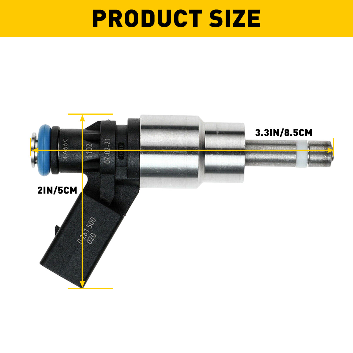 2x Fuel Injector 06F906036A For Audi A3 A4 TT VW Passat GOLF TFSI 2.0 ...