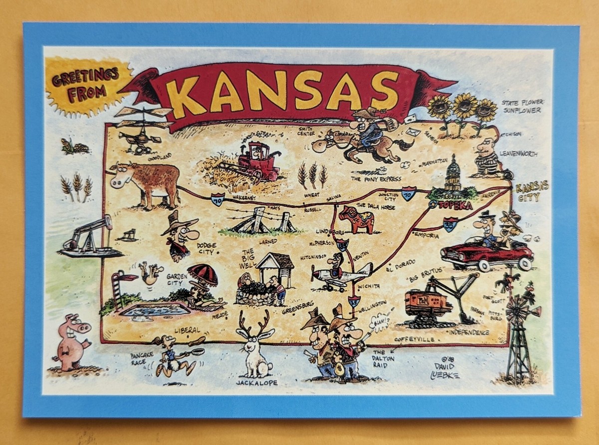 Drawing From Kansas State Map