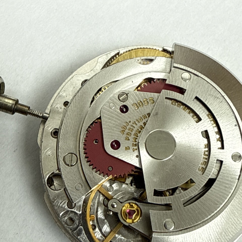 GENUINE Rolex 3055 President Movement Single Quick Set, Dial, Hands And ...