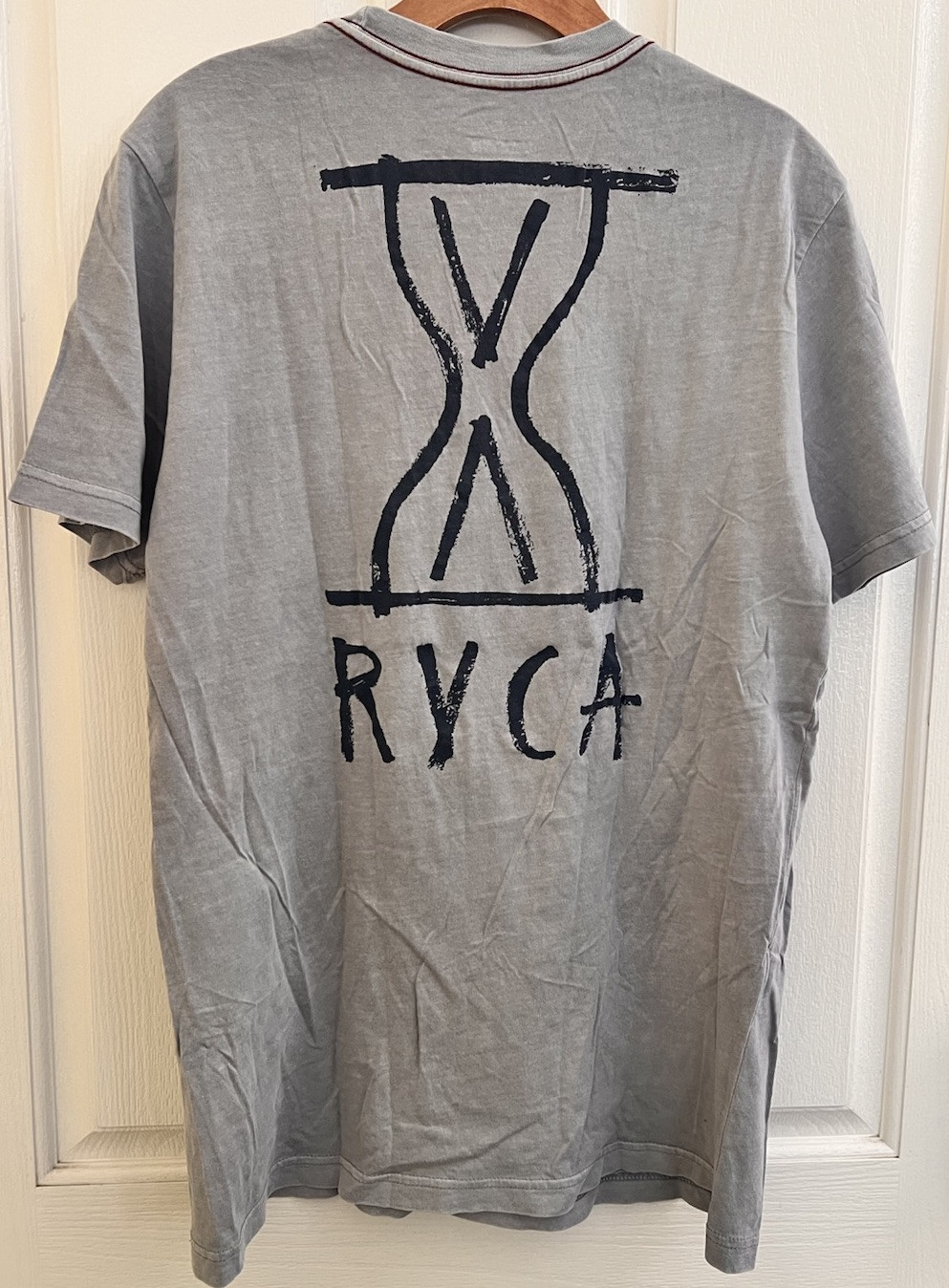 RVCA ANP Artist Network Program Ben Horton Mens Gray Pocket T Shirt ...