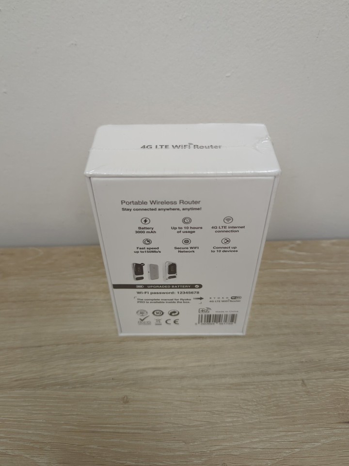 Ryoko Pro High-Speed Portable 4G LTE Wi-Fi Router- New | eBay