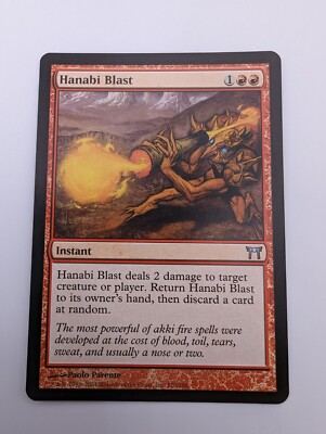 Magic the Gathering HANABI BLAST Champions of Kamigawa MTG | eBay