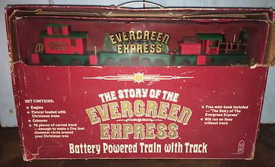 The Story Of Evergreen Express Battery Operated Train | eBay