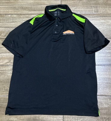 Servpro Fire & Water Cleanup Restoration Black Green Uniform Polo Shirt ...