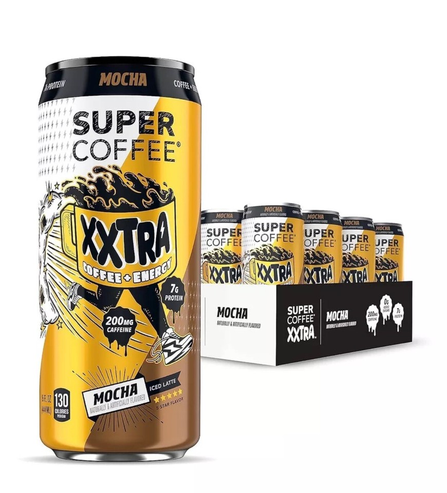 Super Coffee XXTRA, Iced Coffee energy drink/15 FL OZ. FREE DELIVERY | eBay