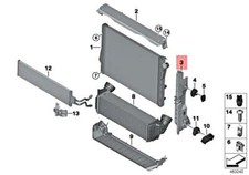 Genuine BMW X5 X6 F15 F16 X5 25d 25dX 28iX Module Carrier Bottom ...