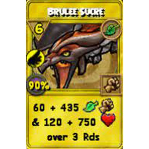 Wizard101 | 1 Brulee Sucre TC | Fast Delivery ️ Treasure Card by ...