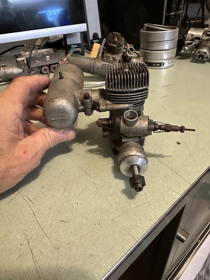 Super Tigre 61 size glow RC engine with muffler | eBay