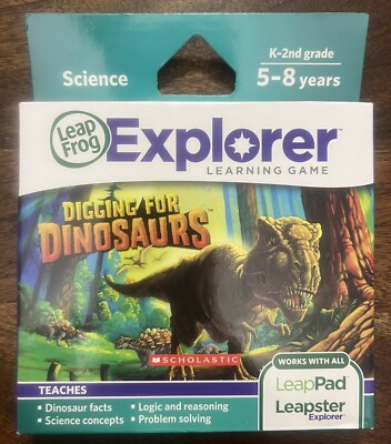 LeapFrog Leapster Learning Science Game Scholastic Digging for ...