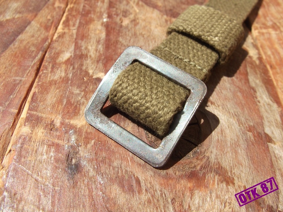 Web chin strap & buckle for SSh-36 Kaska helmet WW2 Red Army ...